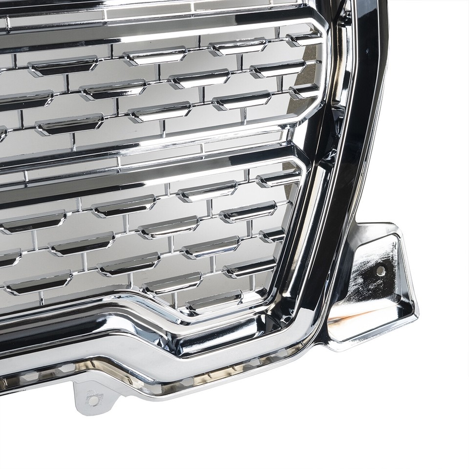 For GMC Sierra 1500 Denali Style 2019 2020 2021 Front Upper Grille ...
