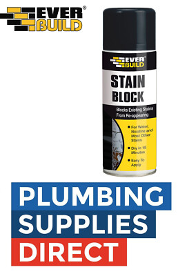 Everbuild Stain Block Stain Spray Paint - 400ml Covers Nicotine | eBay UK