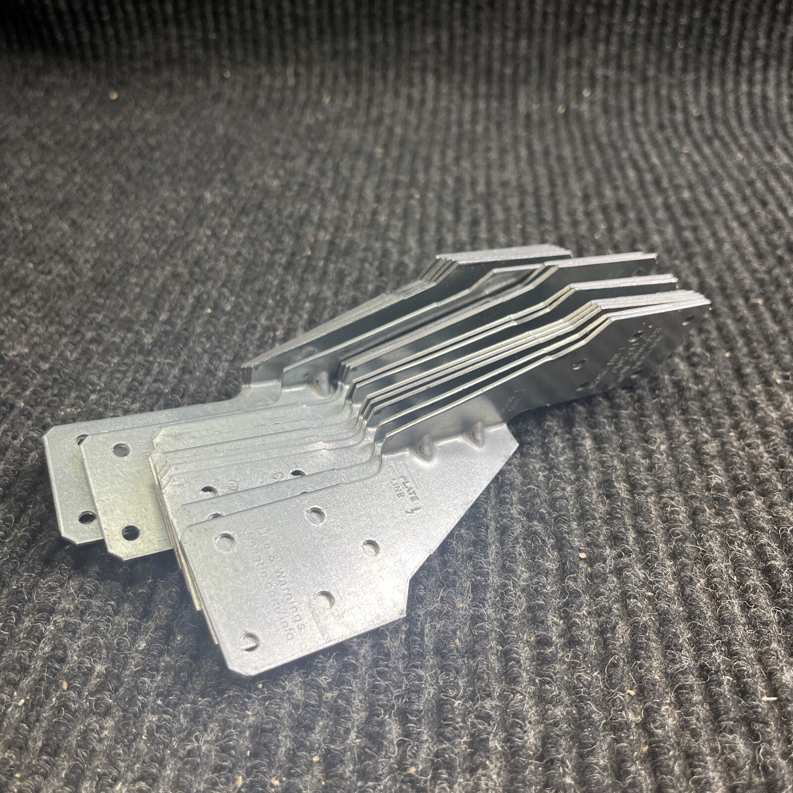 (x16) Simpson Strong-Tie Connector Single Sided Galvanized Steel 18 ...