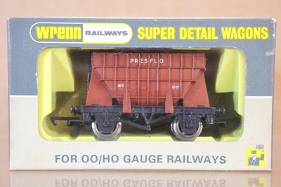 WRENN W5081 UN NUMBERED BR BROWN PRESFLO CEMENT HOPPER WAGON MINT BOXED ...