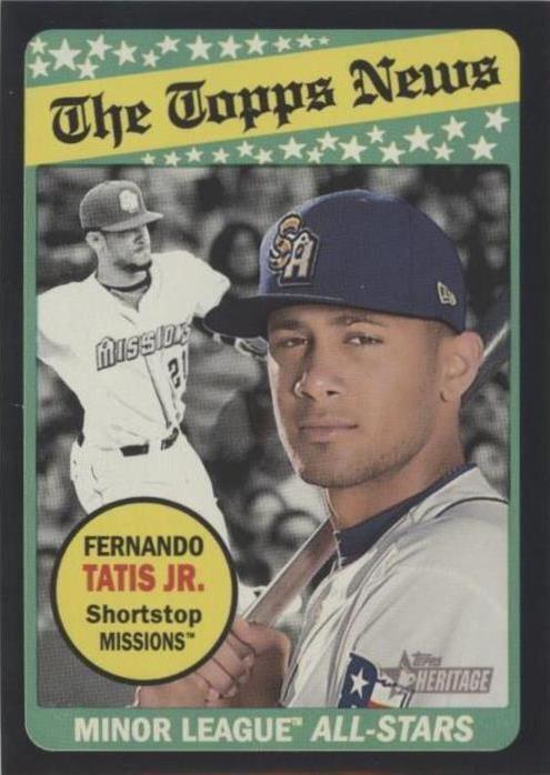 2018 Topps Heritage Minor League Edition - Minor League All-Stars ...