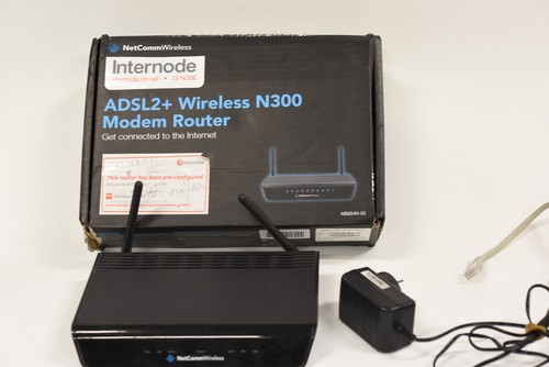 NetComm N300 ADSL2+ Wireless Modem Router NB604N-02 | eBay