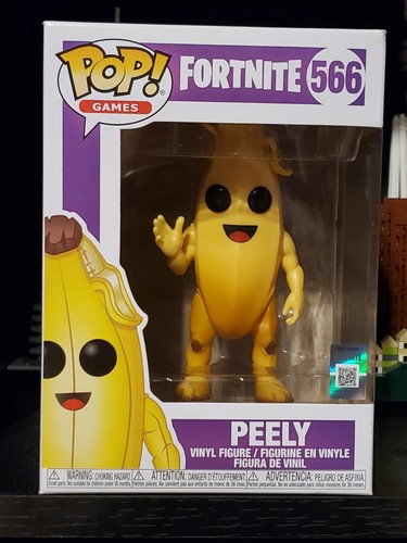 Funko Pop! Games: Fortnite Peely Figure #566 Yellow Banana 889698447294 ...