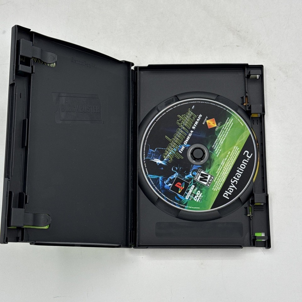 Syphon Filter: The Omega Strain (Sony Playstation 2, 2004) PS2 Black ...