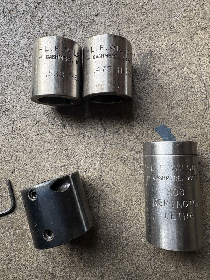 LE Wilson Reloading Case Trimmer With Extras | eBay