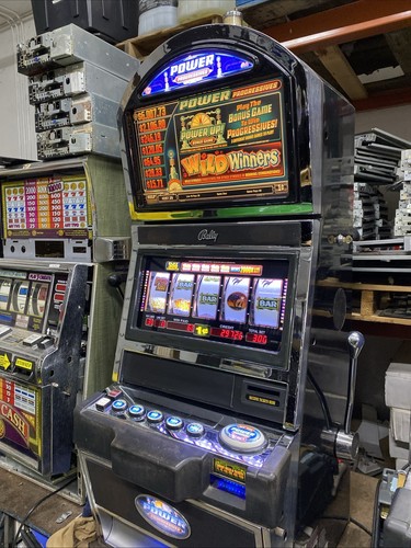 Bally Alpha Power Progressive Wild Winners Slot MACHINE | eBay