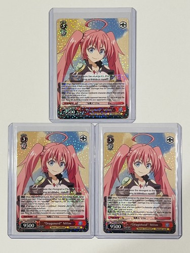 Weiss Schwarz "Dragonoid" Milim That Time I Got Reincarnated As A Slime TSK/S70-E033 Double Rare ...