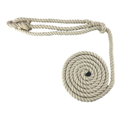 14mm Natural Cotton Plain Show Rope Halter x 10 Foot, Cow Sheep Horse ...