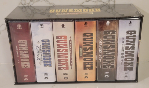 Gunsmoke: The Complete Series 65th Anniversary DVD Collection Seasons 1 ...
