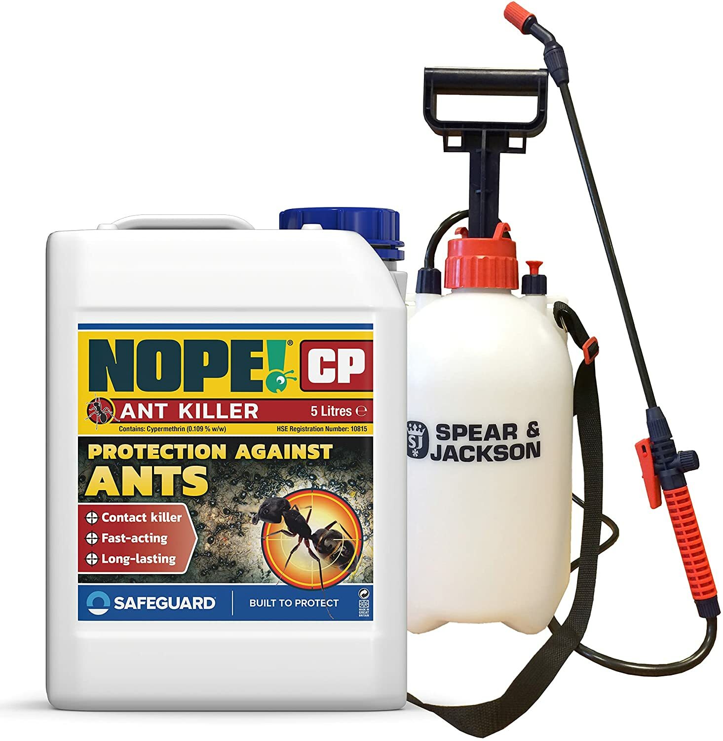 NOPE CP Ant Killer Repellent Spray - Indoor & Outdoor Anti ants Contact ...