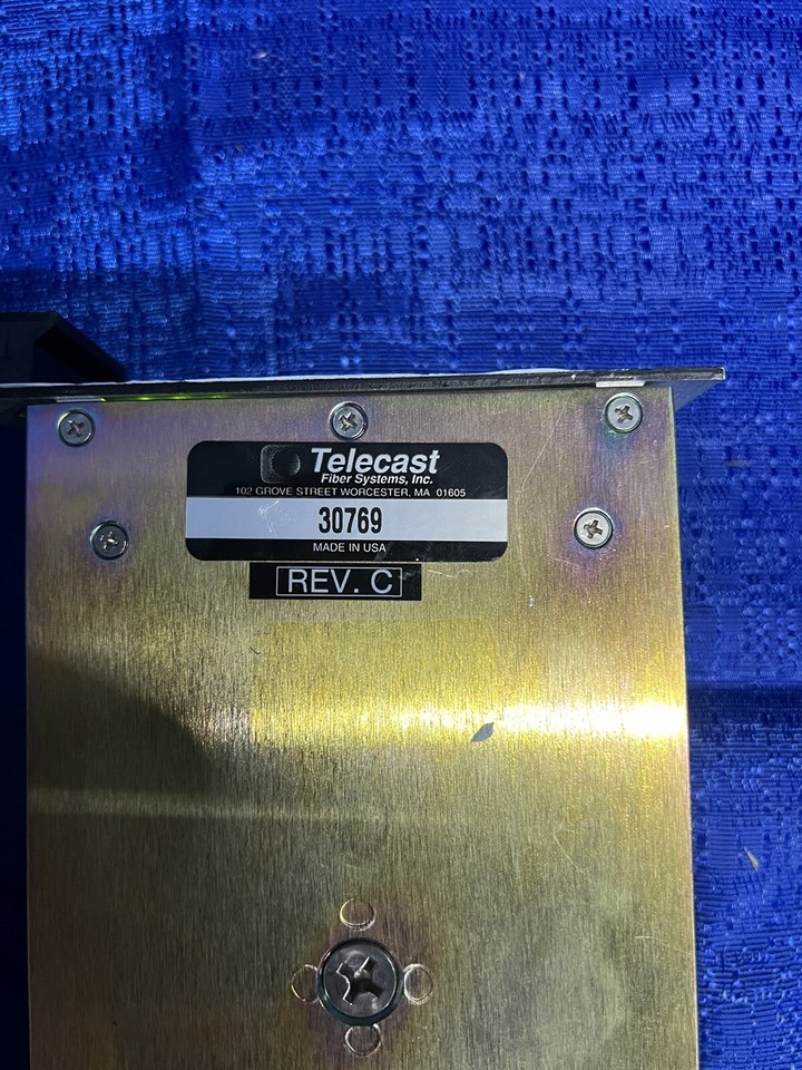 Telecast Fiber Systems PS5000 Power Supply Unit | eBay