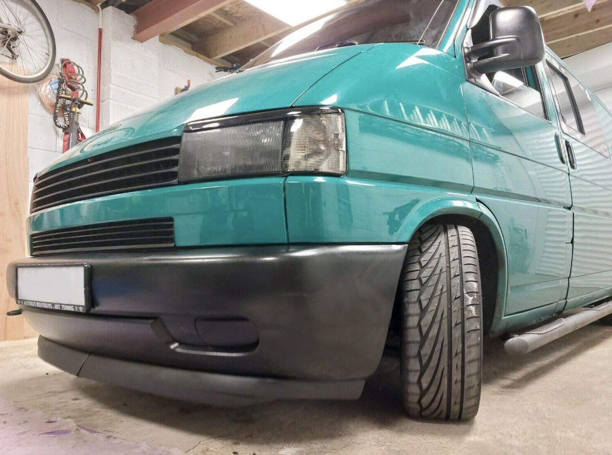 Aggressive Eyebrows/ Front Headlights covers/ masks for VW T4 90-03 ...