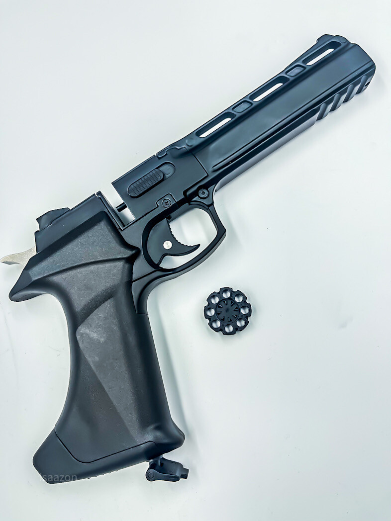 Air Pellet Gun Multi-Shot 300 FPS 4.5mm .177 Caliber Pistol C02 Laser ...