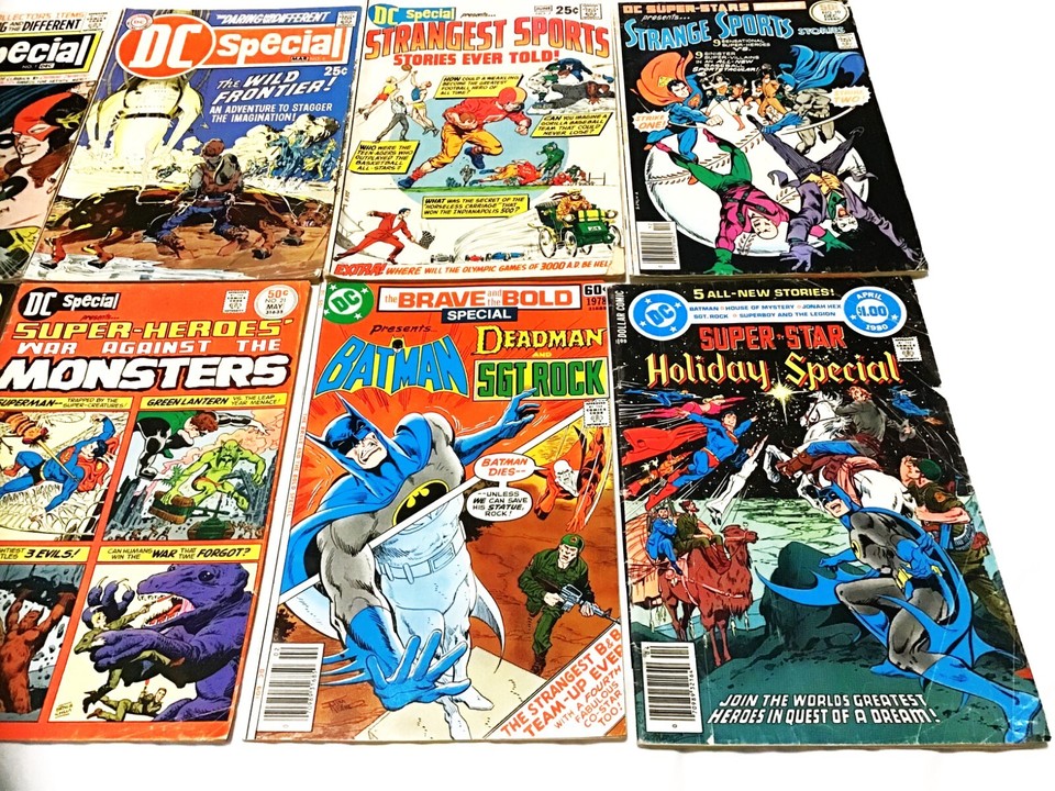 DC Comics-DC Special-Batman-Green Lantern-Silver Age-8 Bk Lot | eBay