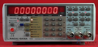 Counters & Timers - 1992 Nanosecond Universal Counter
