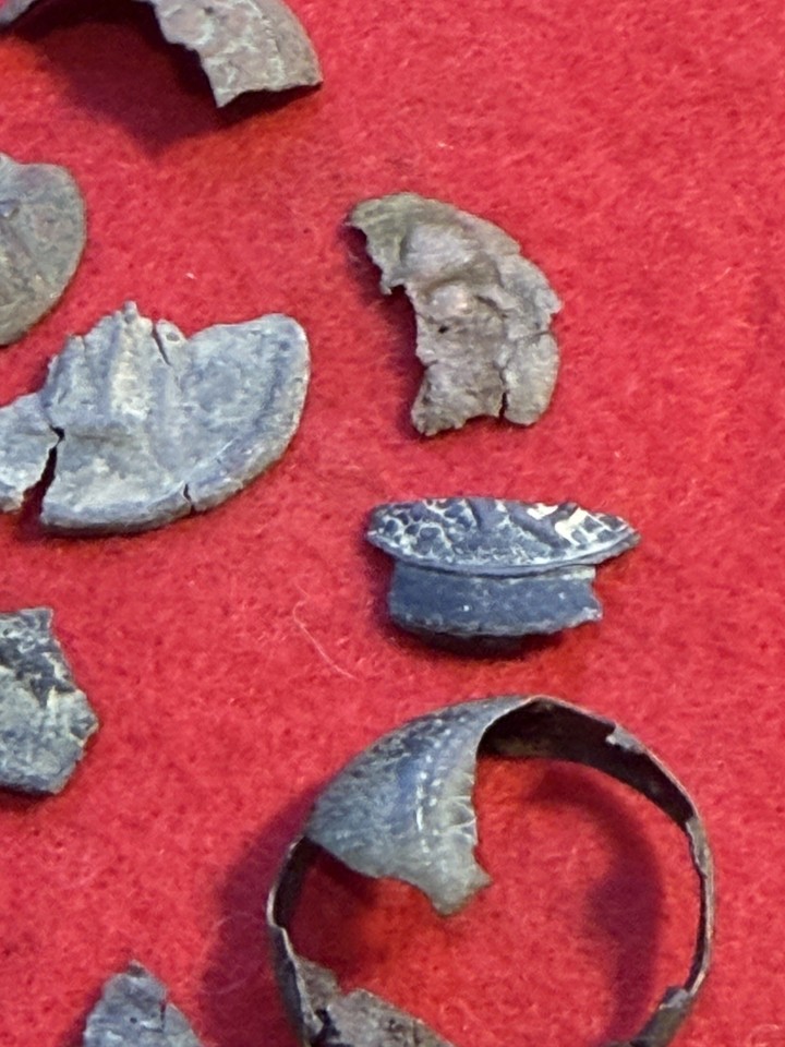 Civil War Broken Confederate Button lot Dug - Richmond, Virginia | eBay