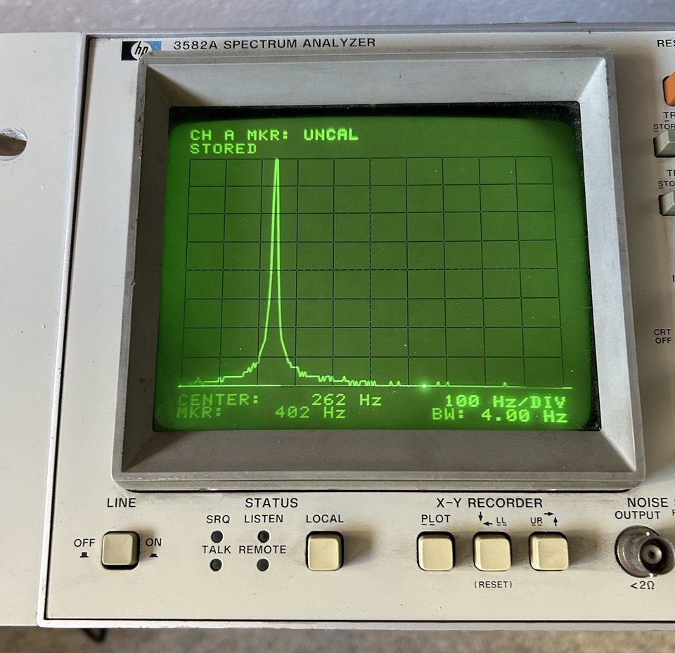 WORKING? Vintage HP 3582A Dual-Channel Dynamic Spectrum Analyzer ...