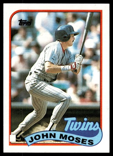 1989 Topps #72 John Moses | eBay