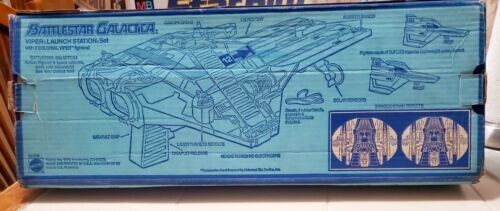 space 1999* Mattel 1 BATTLESTAR GALACTICA VIPER LAUNCH STATION WITH ...