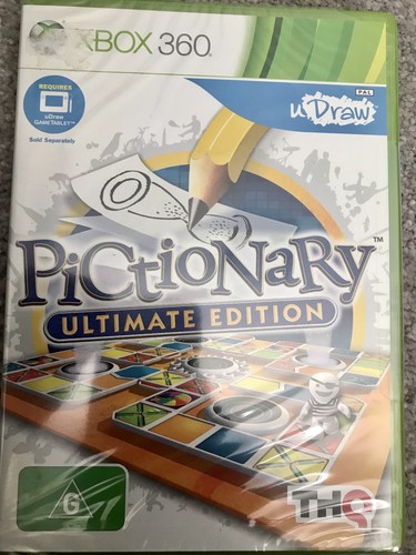 UDraw Pictionary Ultimate Edition XBOX 360 Brand NEW Sealed Aus PAL | eBay