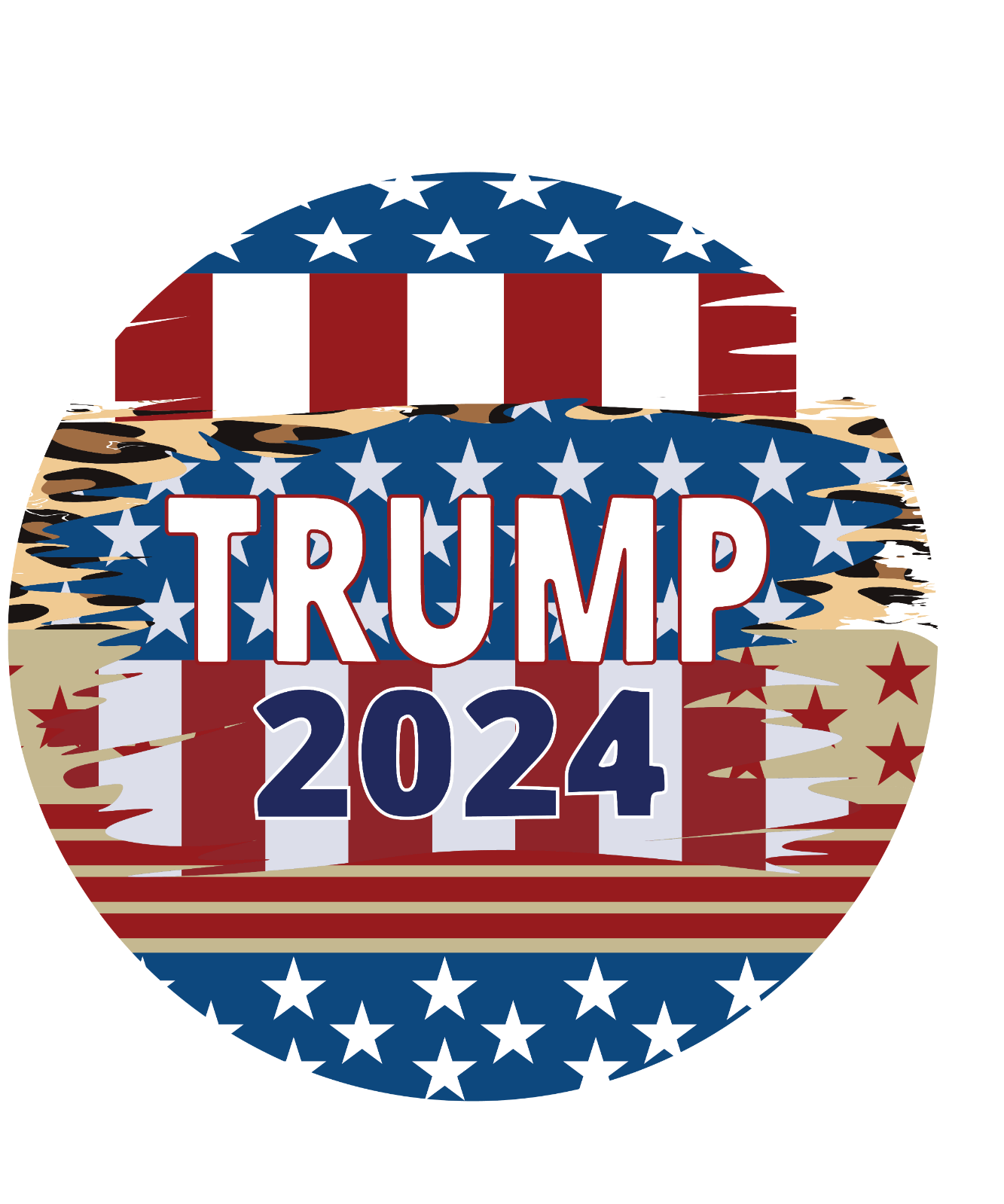 Trump 2024 Vote for Trump USA President Elections Aluminum Metal Sign ...