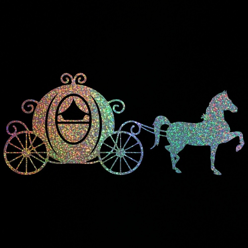 Cinderella Carriage Wall Decal