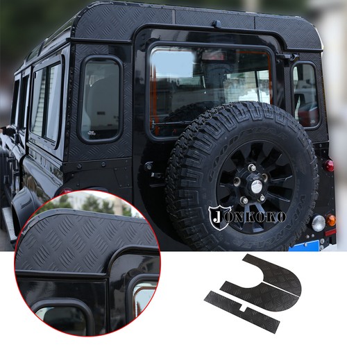 Trunk Tailgate Rear Door Decoration Panel Cover For Land Rover Defender ...