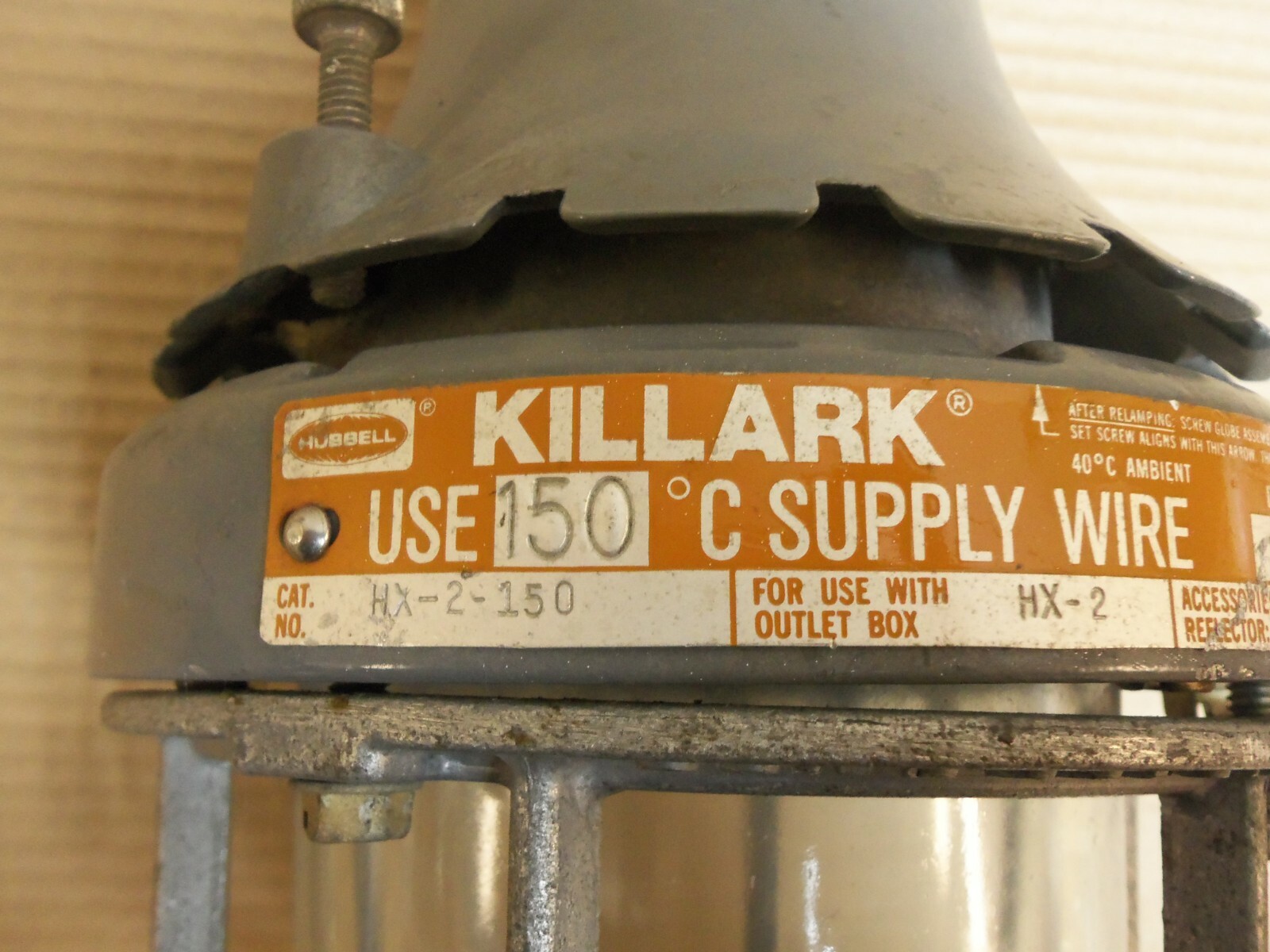 Killark Hx-2-150 explosion proof light for hazardous locations | eBay