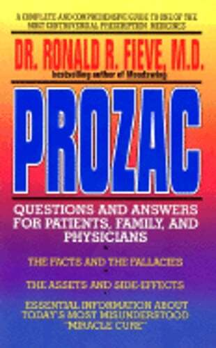 Prozac by Professor Fieve, Ronald R: Used 9780380777181| eBay