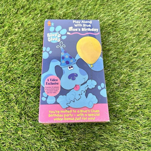 Blues Clues - Blues Birthday (VHS, 1998) for sale online | eBay
