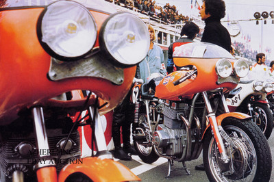 Laverda 1000 factory endurance racer & Laverda 750 SFC - Bol d’Or 1972 ...