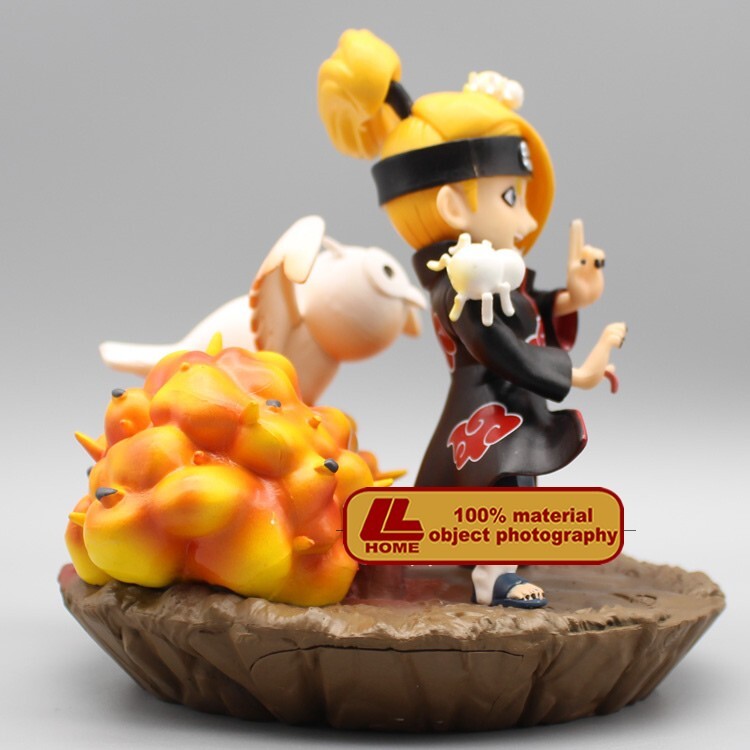 Anime ninja Shippuden Deidara Explode Art cute PVC action Figure Toy ...