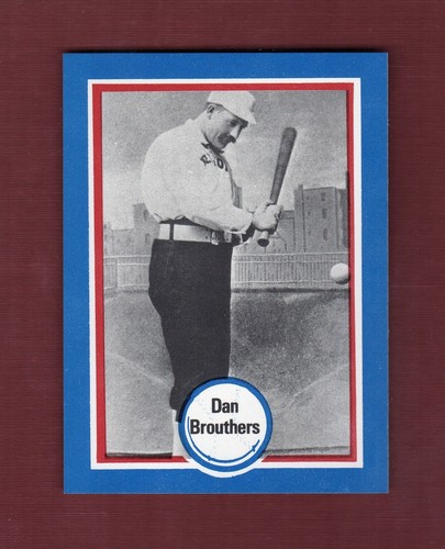 1976 Shakey's Baseball's Hall of Fame - Dan Brouthers #30 (RC) for sale ...