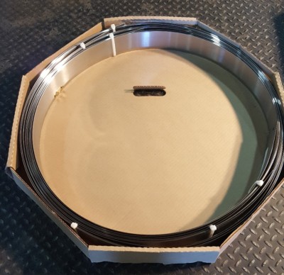 Kadant Doctor Lodding Blade KF Stainless Flex 0.050 x 3 x 308.3 45 1 ...