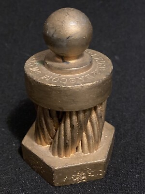 Antique Wire Paperweight Broderick & Bascom St. Louis MO Cable Rope Pat ...