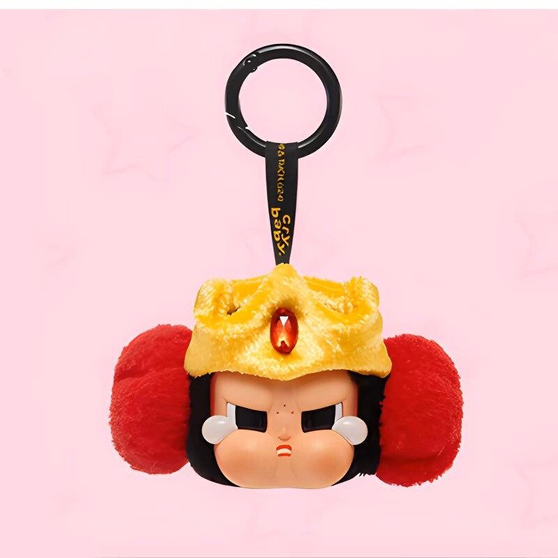 Genuine CRYBABY Sad Club Series Plush Doll Keychain Crybaby Full Set 6 ...