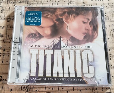 Titanic Soundtrack CD 1997 Pre-Owned Excellent Cond James Horner Celine ...