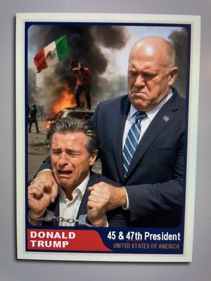 Donald Trump 2024 “47“ Custom ACEO Card Newscum Arrested | eBay