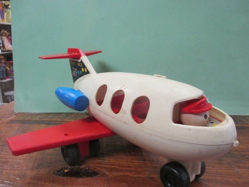 Vintage Fisher Price 1970 Fun Jet Little People Play Family #183 ...