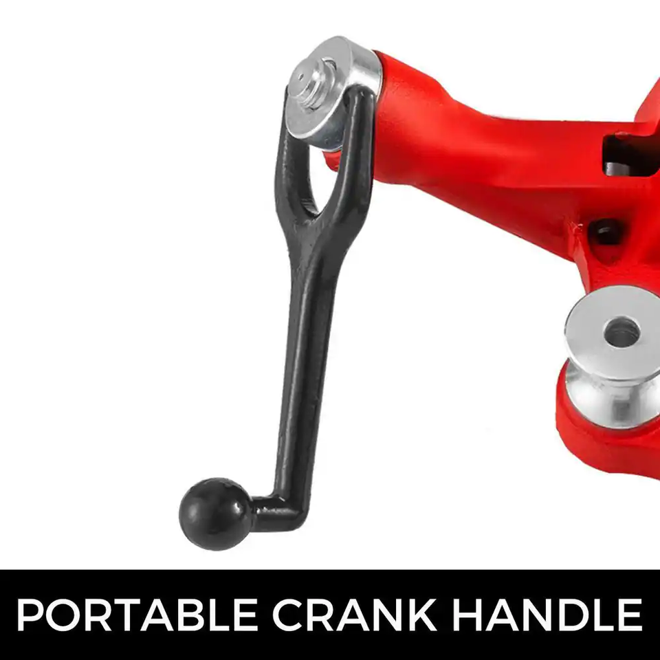 1/8 In. to 5 In. Screw Bench Chain Vises Pipe Capacity Heavy-Duty Bench ...