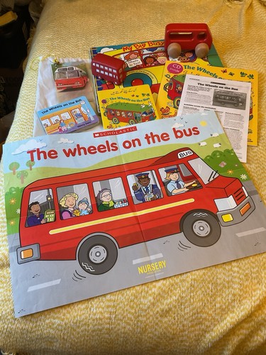 EYFS Wheels On The Bus Activity Rhyme Song Story Sack Childminder ...