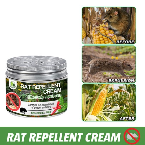 Deratization Cream Mouse Mice Rodent Repellent Rat Gel No Chemicals for ...