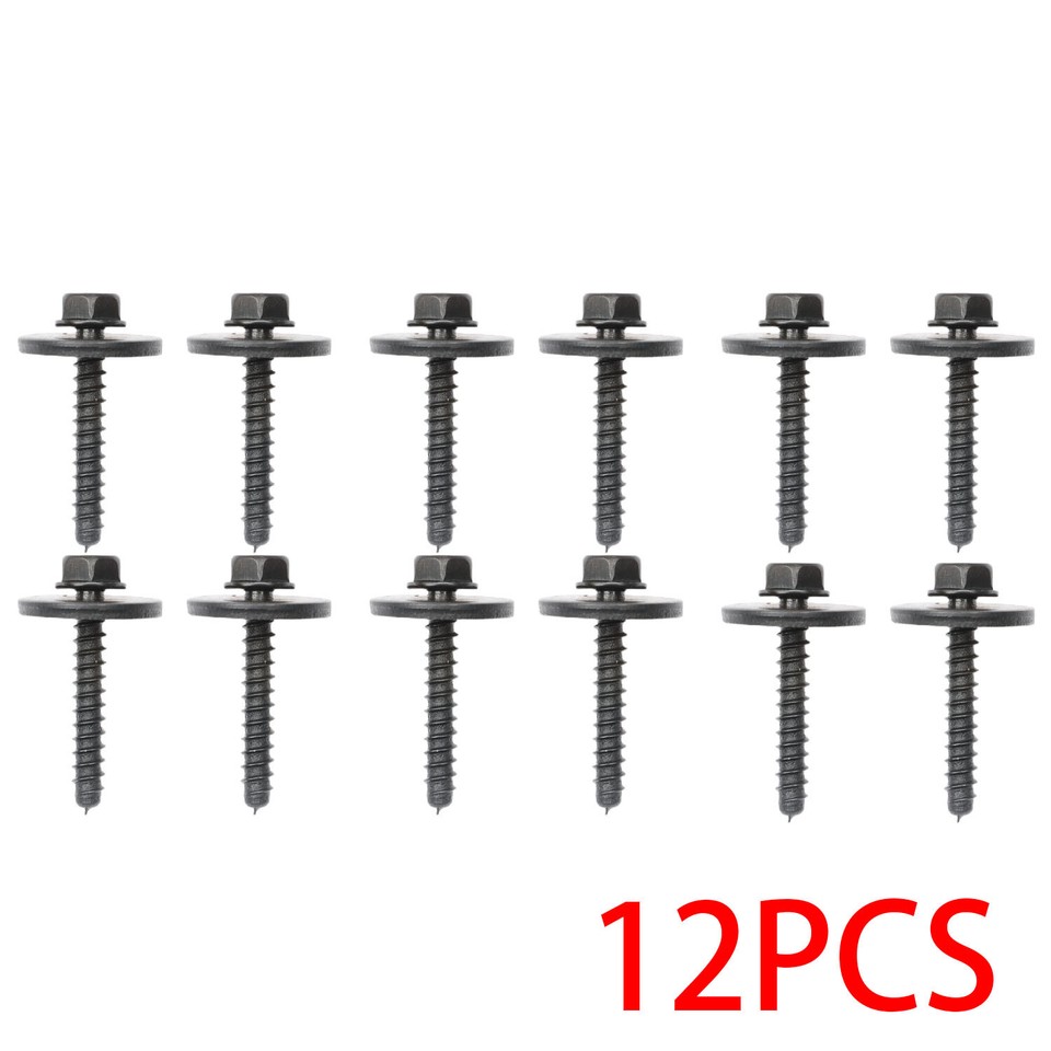 12 Fender Liner Bolt Hex Head Sems Screws for 2007-2022 GMC Acadia ...