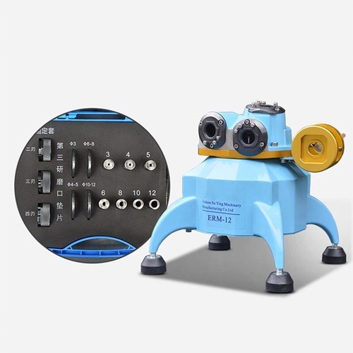 Portable End Mill Grinding Machine High Precision Tungsten Steel ERM-12 ...