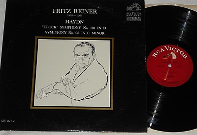 FRITZ REINER-Haydn: Symphony No. 95 in C Minor (1964) Mono RCA VICTOR ...
