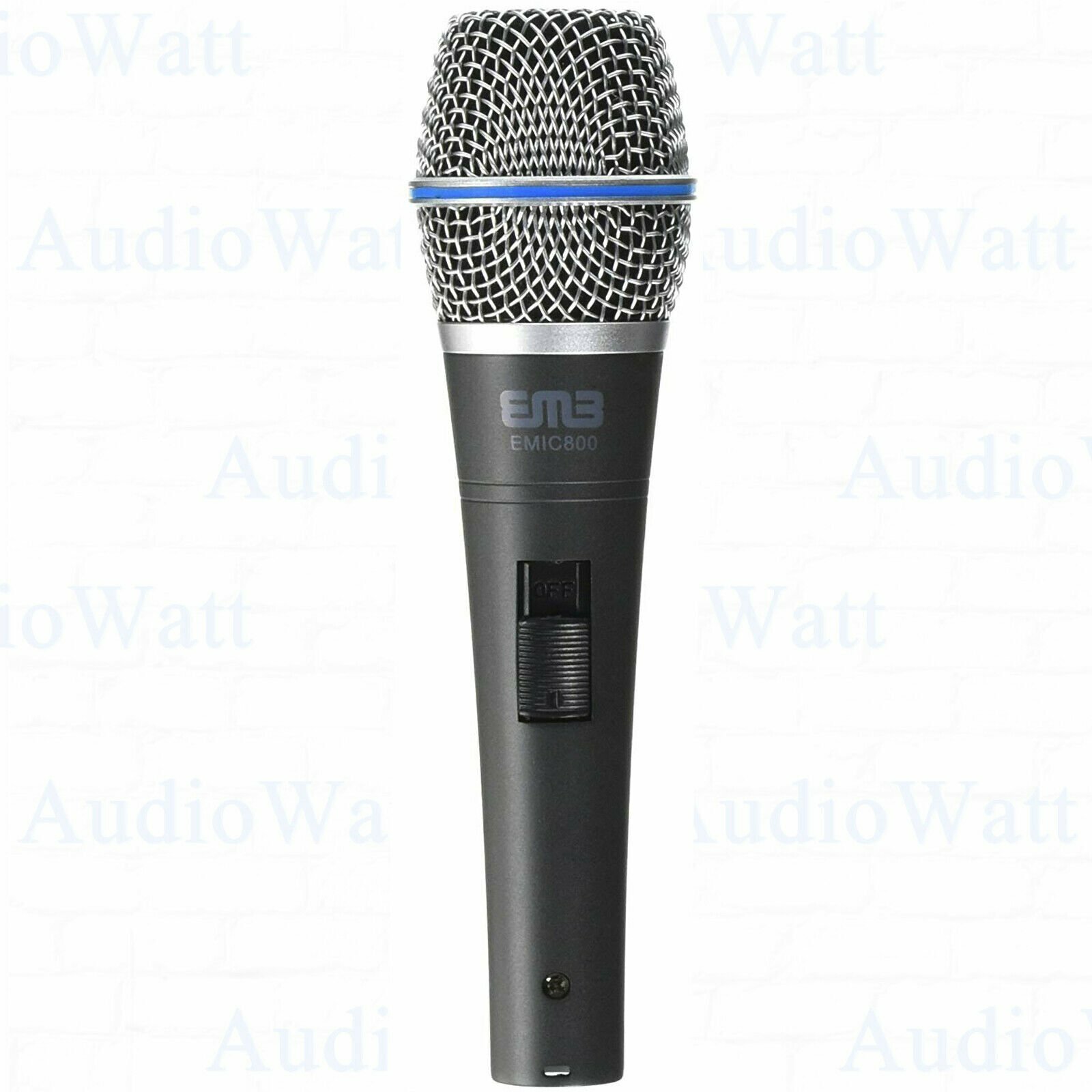 3X Professional Wired Dynamic Vocal Studio Microphone HandHeld Mic with ...