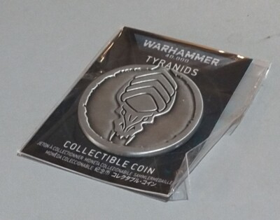 Warhammer 40K 40,000 Tyranids Collectible Coin 2023 New Sealed | eBay