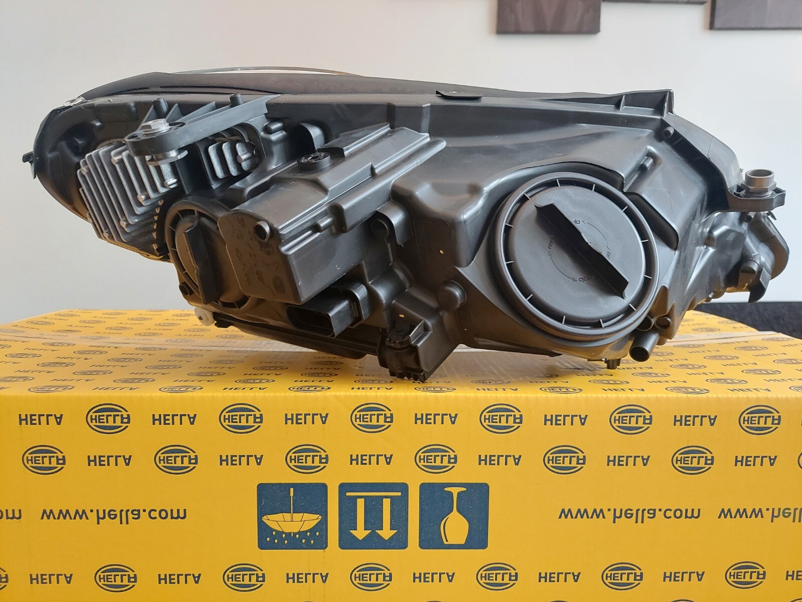 Genuine Mercedes E Class W212 Xenon Hella Headlight Left Passenger Side ...