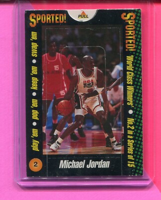 MICHAEL JORDAN CHICAGO BULLS 1996 HOWITT SPORTED USA NBA BASKETBALL ...