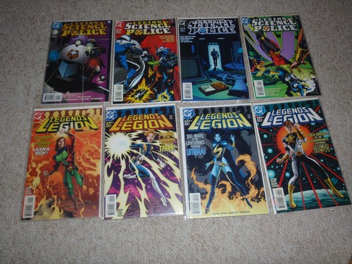 Legion Science Police (1998 DC) 1-4 & Legends of the Legion 1-4 (1998 ...